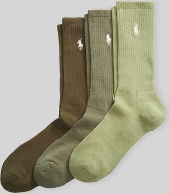 Ralph Lauren Socken aus Baumwoll-Mix im 3er-Pack