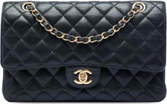 Chanel unisex, Pre-owned, Noir, Taille: ONE Size Sac bandouli&egrave;re Classic Flap Pre-owned