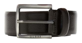 Guess Cuir ceinture Leather Belt H35 W115 Brown marron fonc&eacute;