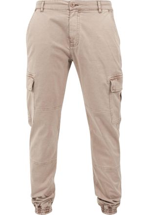 Urban Classics Herren Hose Washed Cargo Twill Jogging Pants unionbeige 42