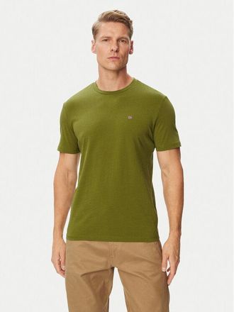 Napapijri T-Shirt Salis Ss NP0A4H8D Khakifarben Regular Fit