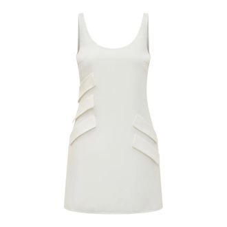 Versace Short Kleider - - Dresses - Damen - Wei&szlig; - L