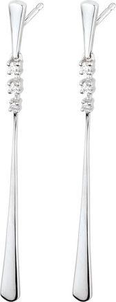 Edenly Ohrstecker Aliria in Weißgold