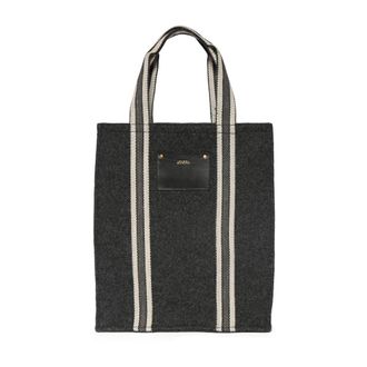 Isabel Marant Logo Patch Tote Bag Dunkelgrau - - Bags - Damen - Grau - ONE SIZE