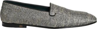 Dolce & Gabbana Homme, Chaussures, Gris, Taille: 44 EU Mocassins habill&eacute;s