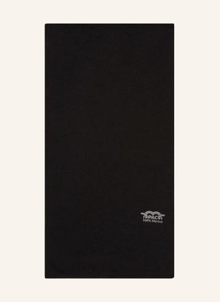 P.A.C. Multifunktionstuch Merino Cell-Wool Pro+ Zum Wenden schwarz