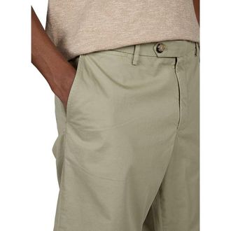 Fa&ccedil;onnable Bermuda chino en coton m&eacute;lang&eacute;