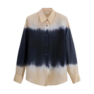 Roberto Collina Femme, Blouses et Chemises, Multicolore, Taille: 42 FR Woven LS