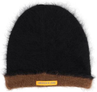 Guest In Residence Reversible Cashmere Winter Hat - Black