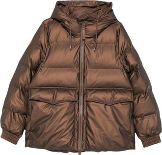 Rains Alta A-Line Puffer - - Jackets - Herren - Braun - L