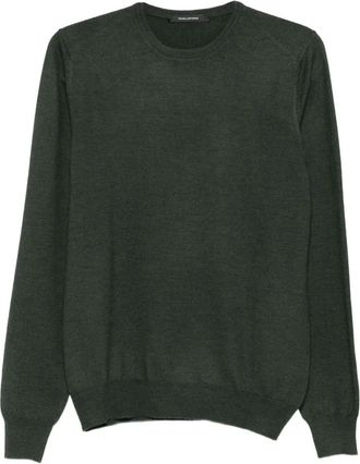 Tagliatore pull à col rond - Vert