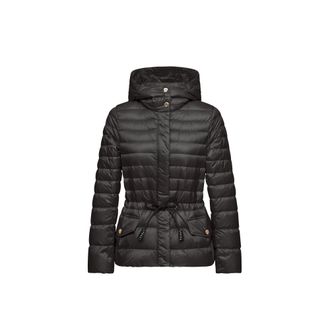 Moncler Moncler Raies Hooded Short Down Jacket, Women, Black, Size: 00