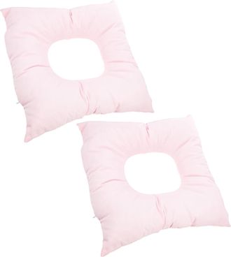 Valiclud 2 St&uuml;ck Pack Gesichtskissen aus Epe Schaumstoff Atmungsaktive Kopfst&uuml;tze f&uuml;r Massageliegen Massagekopfst&uuml;tze f&uuml;r Kosmetikstudios Stabil und Leicht zu 