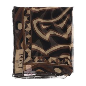 Pucci Femme, Accessoires, Multicolore, Taille: ONE Size Foulard en soie imprim&eacute;e