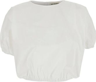 Roy Rogers Femme, Blouses et Chemises, Blanc, Taille: 38 FR Shirt Puff