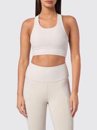 Plein Sport Top de sport court et slim en jersey &agrave; bretelles crois&eacute;es