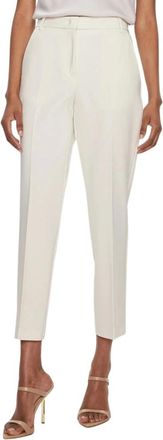 Pinko Pinko, Femme, Pantalons, Blanc, Taille: 40 FR Bello Cigarette-Fit Pantalons
