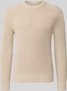 Mc Neal Regular Fit Strickpullover aus reiner Baumwolle