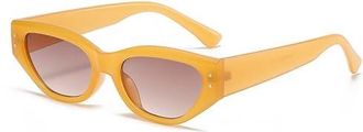 Generic Lunettes De Soleil Homme &Agrave; Monture Fine For La Conduite Et Les D&eacute;placements Domicile-travail, Femme For Lext&eacute;rieur(Yellow)