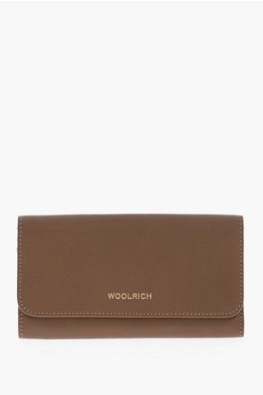 Woolrich Continental Leather Wallet size One Size