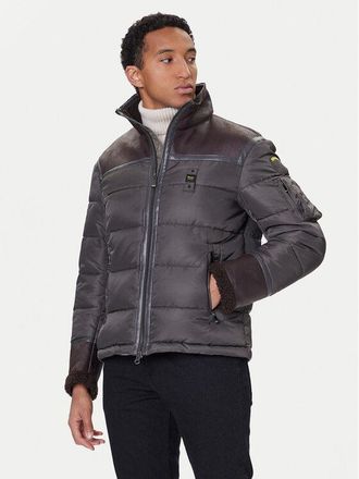 Blauer Winterjacke 25WBLUC02028 Gr&uuml;n Regular Fit