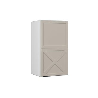 Vicco H&auml;ngeschrank Fame-Line, h&auml;ngender K&uuml;chenschrank, GrauBeige, 40 cm