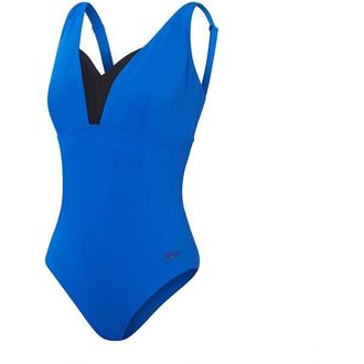 Speedo Damen Schwimmanzug SPDSCU OPUSGEM 1PC AF BLUE/BLACK