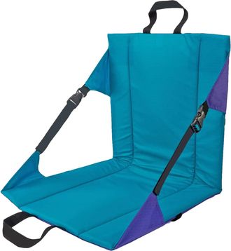 Generic Faltbarer Stadionstuhl - Tragbarer Stehstuhl, faltbares gepolstertes Kissen Mit Verstellbarer R&uuml;ckenlehne, Komfortabler Au&szlig;ensitz, Leichtes Oxford-Gew