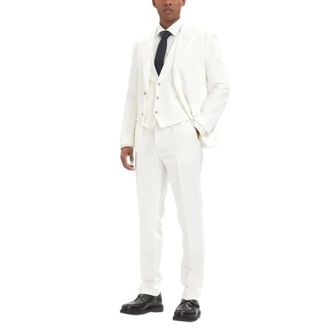 HUGO BOSS Herren, Anz&uuml;ge, Wei&szlig;, LGr&ouml;&szlig;e