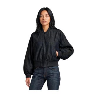 G-Star Bomber Souvenir - Femme - Vestes - Bleu - Taille: 36 FR