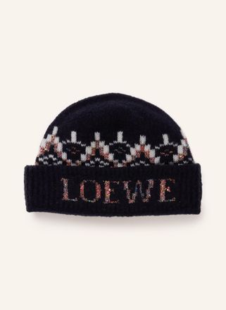 Loewe M&uuml;tze Mit Pailletten blau