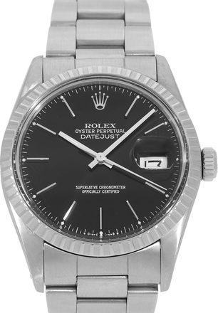 Rolex Uhren - Datejust - Gr. unisize - in Schwarz - f&uuml;r Damen