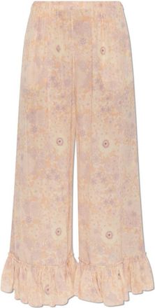 Chlo&eacute; Seidenhose - - Trousers - Damen - Rosa - M