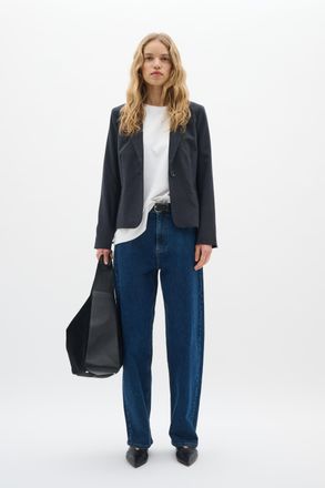 Inwear Blazer Feminine Form Dark Grey Melange