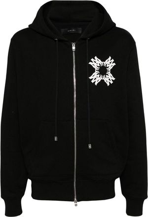 Amiri Kapuzenjacke mit Logo-Print - Schwarz