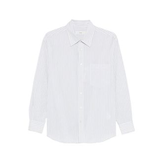 Dunst Femme, Blouses et Chemises, Bleu, Taille: 38 FR Chemise Ray&eacute;e Oversize