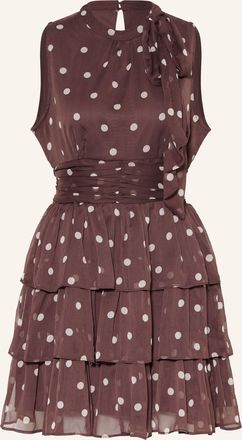 Neo Noir Neo Noir Kleid May Mit R&uuml;schen braun