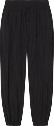 Co Femme, Pantalons, Noir, Taille: 38 FR Pantalon Jogger en Nylon