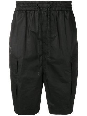 Juun.J short &agrave; poches cargos - Noir
