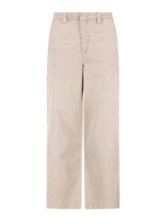 Mfpen Pantalons D&eacute;contract&eacute;s - Beige