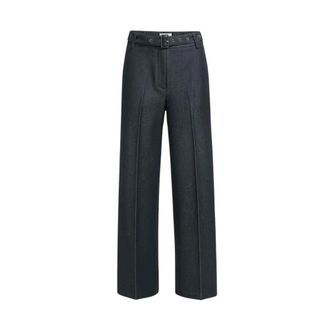 YaYa Yaya - Pantalon large tiss&eacute; - Femme - Pantalons - Noir - Taille: 40 FR