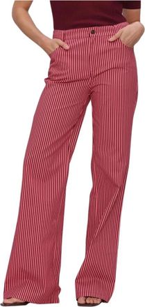 Ydence Pants Djamilla Tall - - Trousers - Damen - Rosa - L