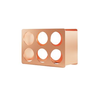 Generic Tisch-Weinflaschenhalter, Weinregal aus Metall, Mehrschichtiges Design, Schlicht und Stilvoll, Wasserdicht und Langlebig, für Wohnzimmer, Küche und Re