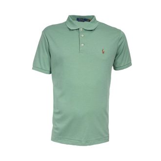 Polo Ralph Lauren Stretch Baumwollpolo - - Tops - Herren - Gr&uuml;n - S