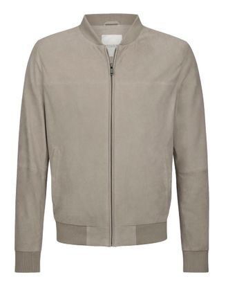 Profuomo Blouson aus Ziegenveloursleder in
