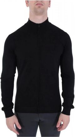 HUGO BOSS Homme, Pulls, Noir, Taille: XL San Jorge-M Knit Jacket