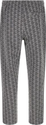 Lacoste Jacquard Monogram Joggers - Gray