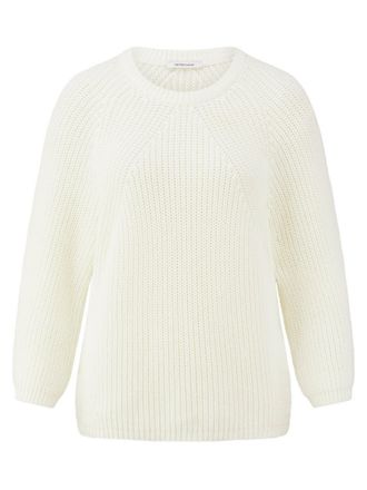 Peter Hahn Rundhals-Pullover Peter Hahn weiss
