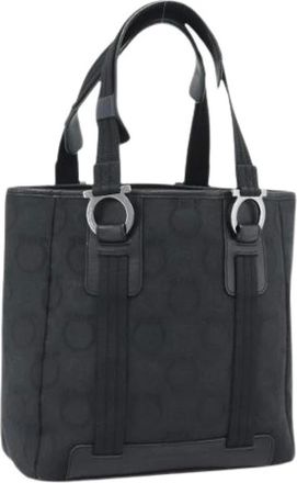Ferragamo Sac &agrave; main Pre-owned - Femme - Pre-owned - Noir - Taille: ONE Size