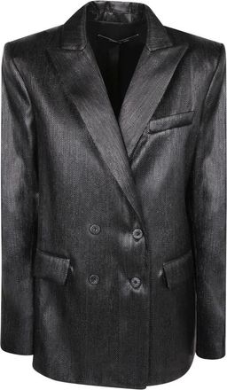 Federica Tosi Femme, Vestes, Noir, Taille: 36 FR Blazers